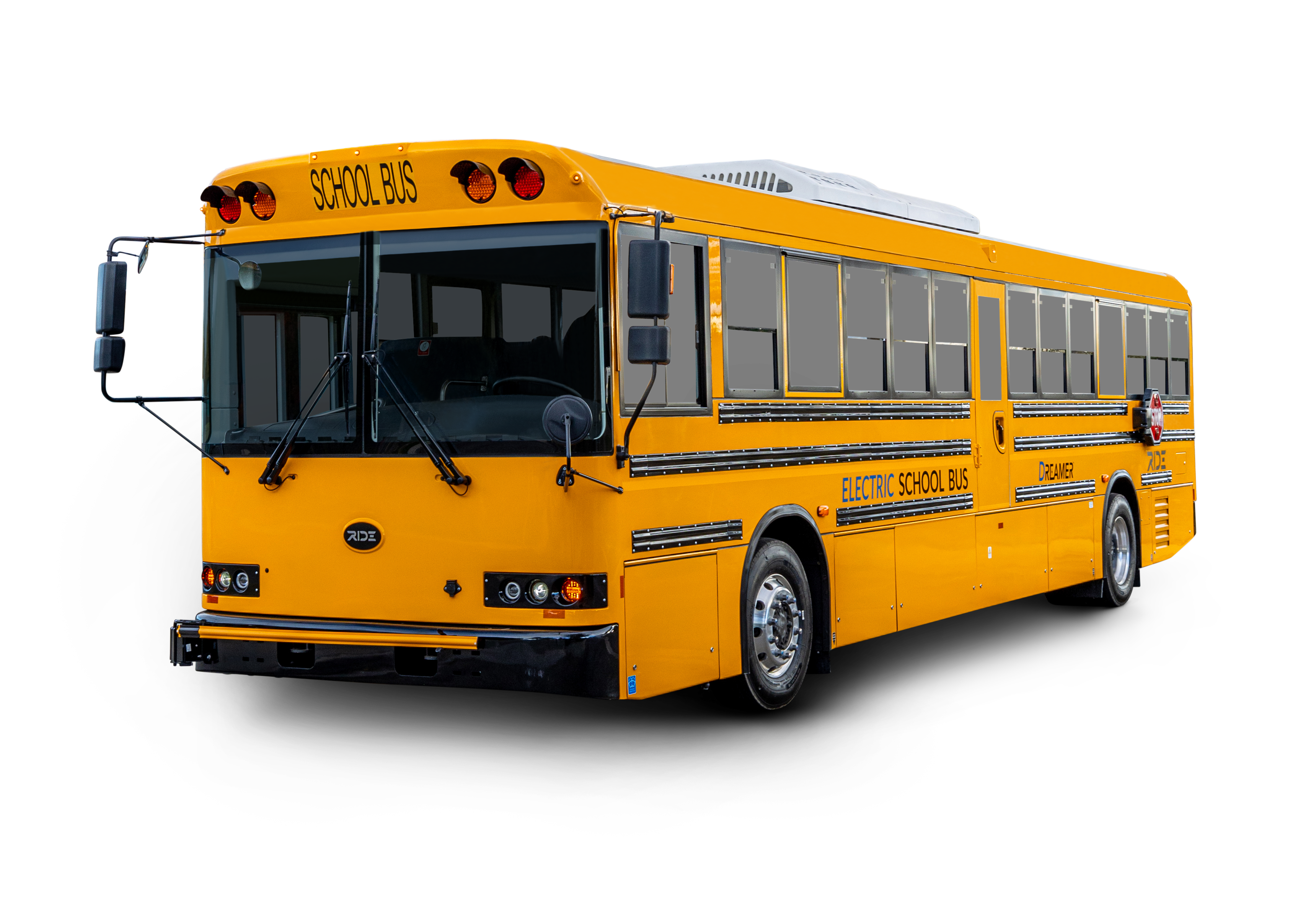 Dreamer | Battery-Electric Type D School Bus - RIDE